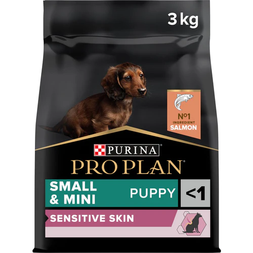 PRO PLAN OptiDerma Small&Mini Sensitive Skin PUPPY s lososom