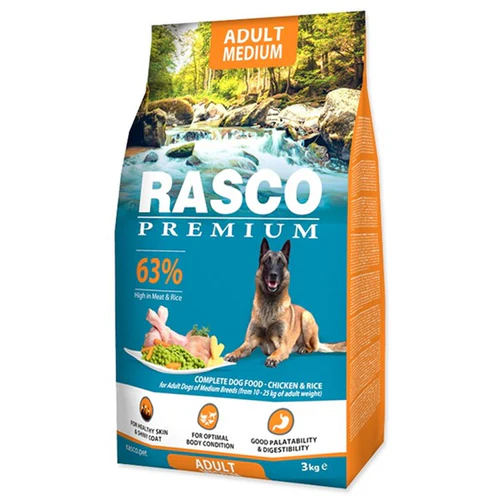 RASCO Premium Medium, piletina s pirinčem