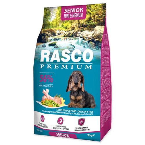 RASCO Premium Senior, Mini/Medium, piletina s pirinčem