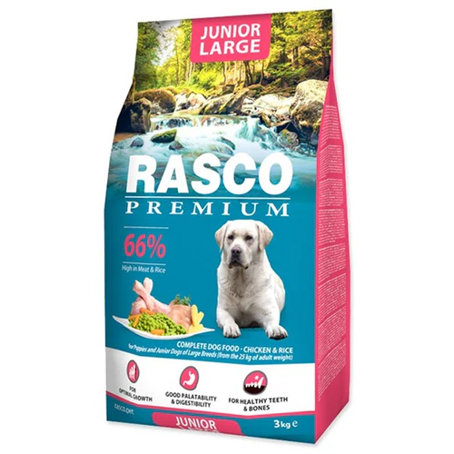 RASCO Premium JUNIOR Large, piletina s pirinčem