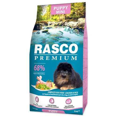 RASCO Premium PUPPY Mini, piletina s pirinčem