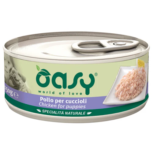 OUTLET OASY Specialita' Naturali Konzerva za štenad Puppy s Piletinom, 150g
