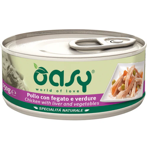 OUTLET OASY Specialita' Naturali Konzerva za pse s Piletinom i povrćem, 150g