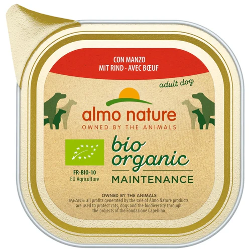ALMO NATURE Biorganic Pašteta za pse s govedinom, 100g