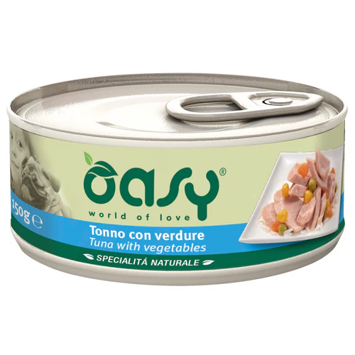 OUTLET OASY Specialita' Naturali Konzerva za pse s Tunjevinom i povrćem, 150g