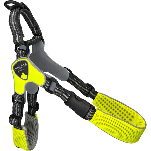 OUTLET CORALPINA Am za pse, Fiames, Dynamic, Žuti Fluo, (10-18kg), 76-90cm