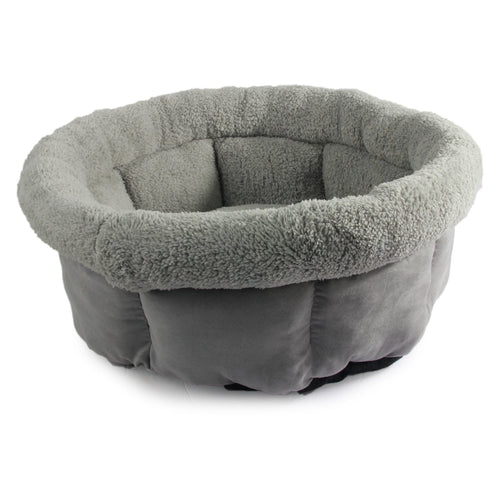 ALL4PAWS Lamb Cuddle Krevet za pse i mačke, Sivi, 42x22cm