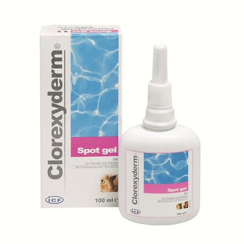 ICF Gel za pse i mačke Chlorexyderm Spot Gel za negu kože 100ml