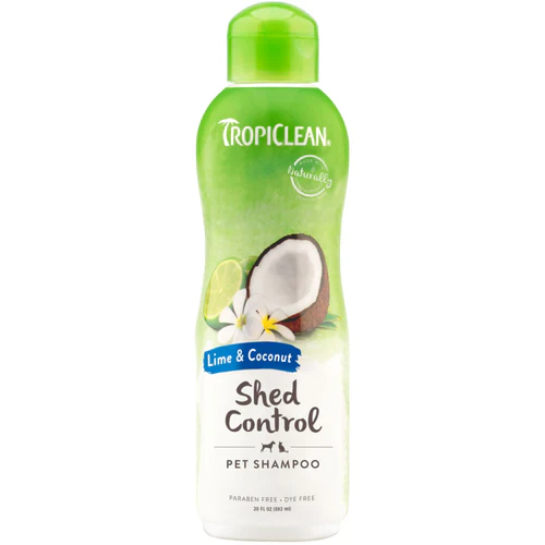 TROPICLEAN Šampon za pse i mačke Lime&Cocoa Butter, protiv linjanja, 355ml