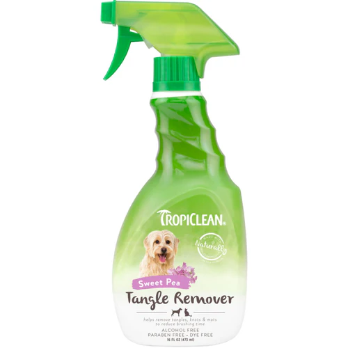 TROPICLEAN Šampon u spreju za pse i mačke Sweet Pea, za raščešljavanje, 473ml