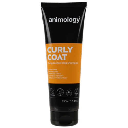 ANIMOLOGY Šampon za pse Curly Coat, za kovrdžavu dlaku, 250ml