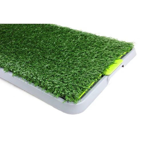 PAWISE WC za štence sa veštačkom travom, plastični 43x67cm