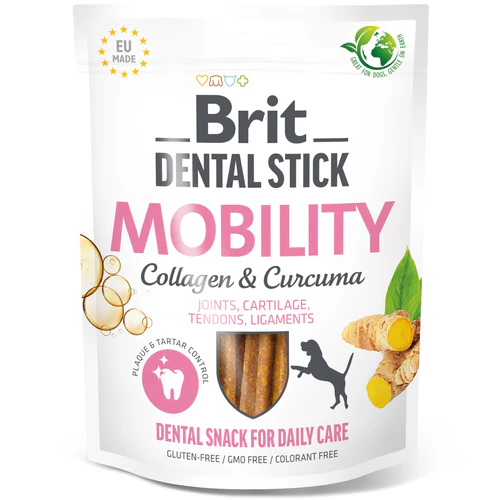 BRIT Dental Sticks Mobility, štapići za pse sa kukurmom i kolegenom, 251g