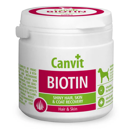 CANVIT Biotin tablete - Hair & Skin, za sjajnu dlaku, za pse