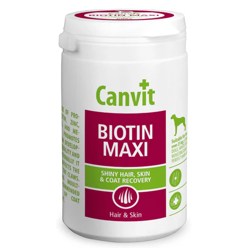 CANVIT Biotin Maxi tablete - Hair & Skin, za sjajnu dlaku, za pse