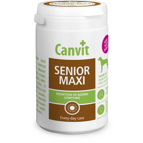 CANVIT Senior Maxi tablete, usporava proces starenja, za pse, 230g