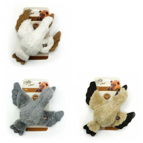 ALL4PAWS LambsWool Igračka za pse Ptica Cuddle 30cm, raznih boja
