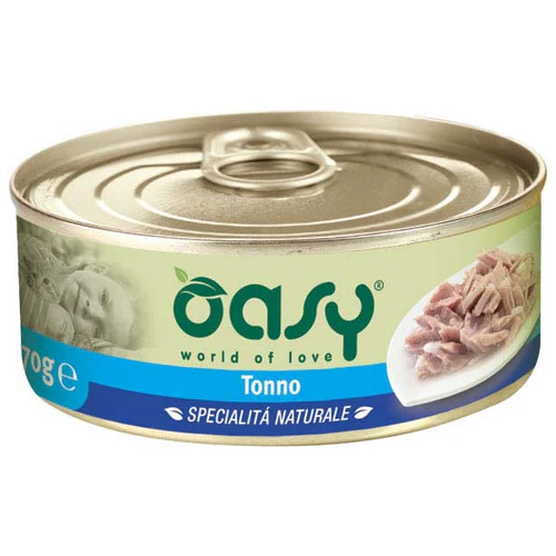 OASY Konzerva za mačke Fileti tune u sosu, 70g