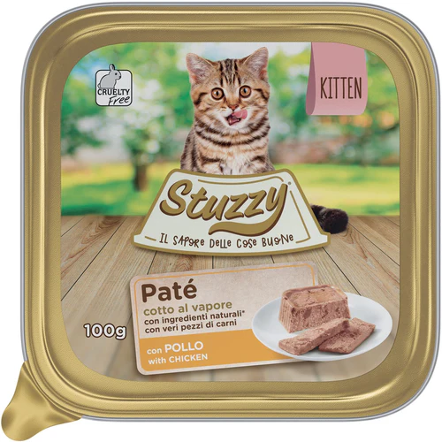 STUZZY Pate Pašteta za mačiće KITTEN s piletinom, 100g