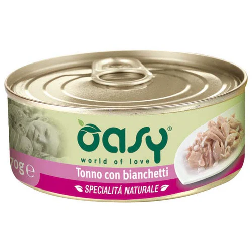OASY Konzerva za mačke Fileti tune u sosu sa okeanskom ribom 70g