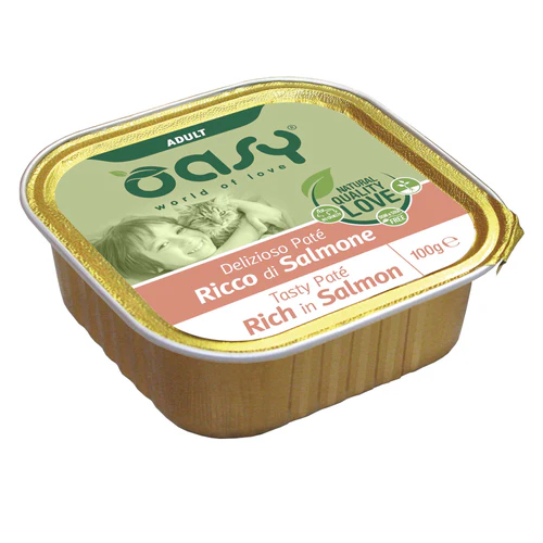 OASY Tasty Pate Pašteta za mačke s lososom, 100g