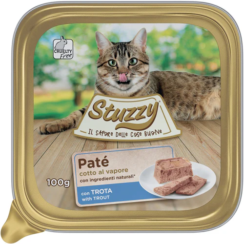 STUZZY Pate Pašteta za mačke s pastrmkom, 100g