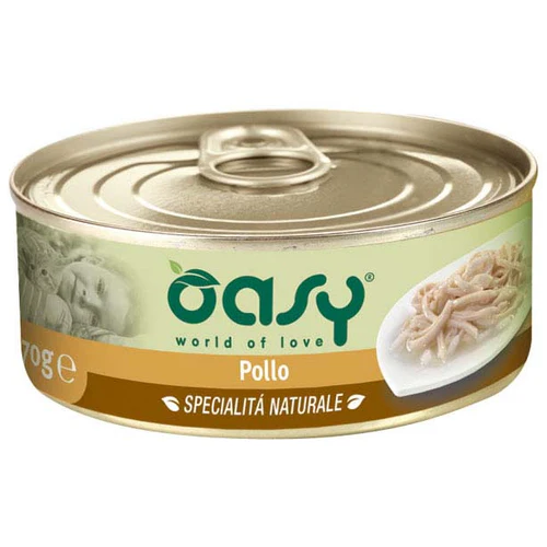 OASY Konzerva za mačke Fileti piletine u sosu, 70g