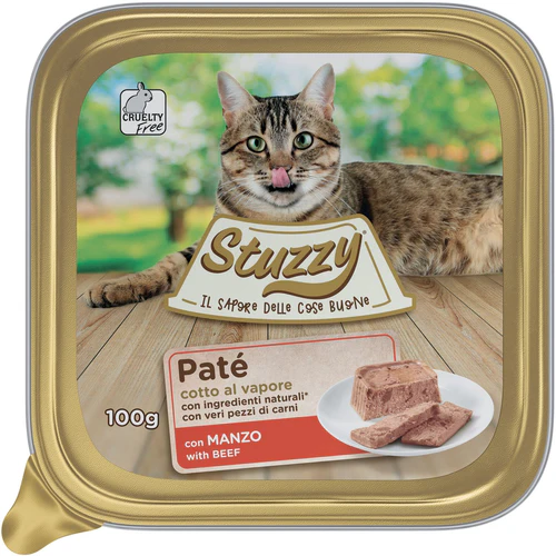 STUZZY Pate Pašteta za mačke s govedinom, 100g