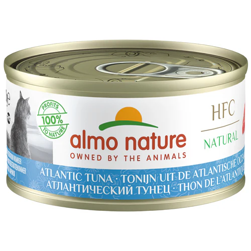 ALMO NATURE HFC Natural konzerva za mačke s tunom, 70g