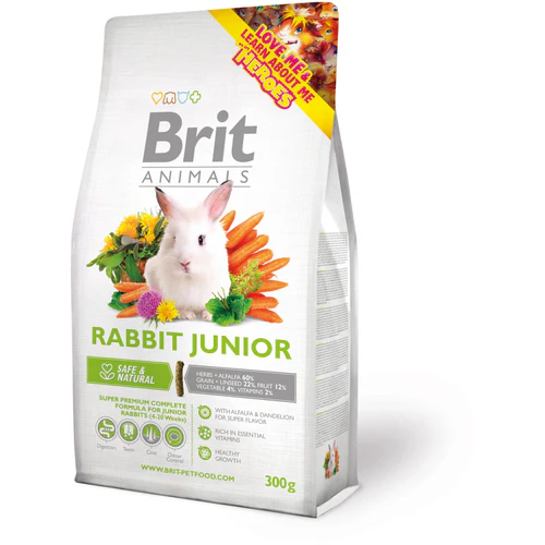 BRIT ANIMALS Rabbit JUNIOR, peletirana hrana za mlade kuniće