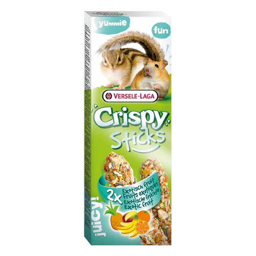 VERSELE LAGA Crispy Sticks, štapići za hrčke i veverice s voćem, 2kom, 110g