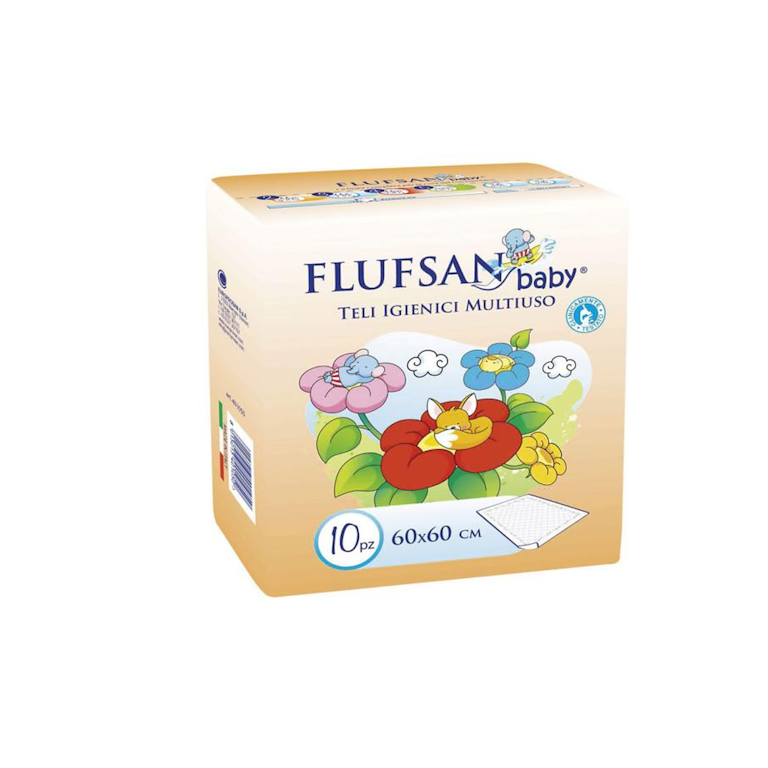 Flufsan baby nepropusni podmetač 60×60 10 komada