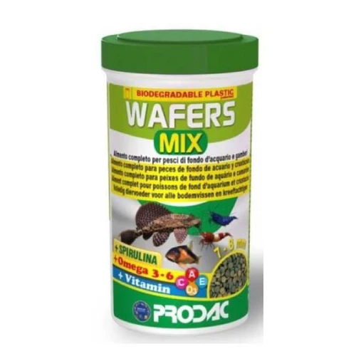 PRODAC Wafers Mix, hrana u tabletama za sve ribe i račiće pri dnu, 50g/100ml