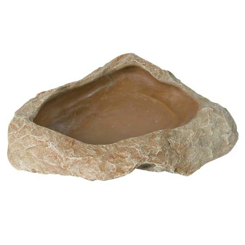 TRIXIE Činija za reptile za vodu i hranu Rock Steppes 15x12cm