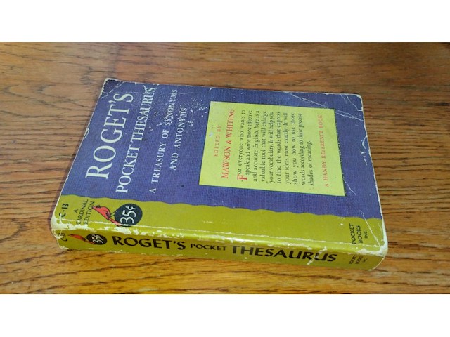 Rogets Pocket Thesaurus