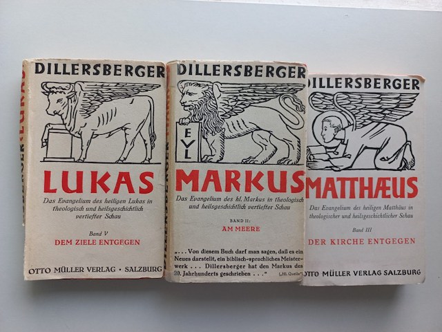 Tri verske knjige na nemačkom