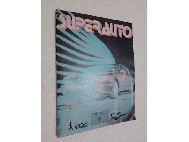 SUPERAUTO -ALBUM SA SLIČICAMA 358/363