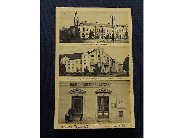 Stara razglednica  Udvozlet   Hogyeszrol 1932