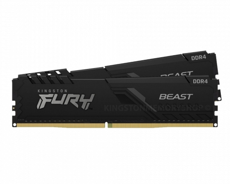 KINGSTON DIMM DDR4 32GB (2x16GB kit) 3200MT/s KF432C16BB1K2/32 Fury Beast