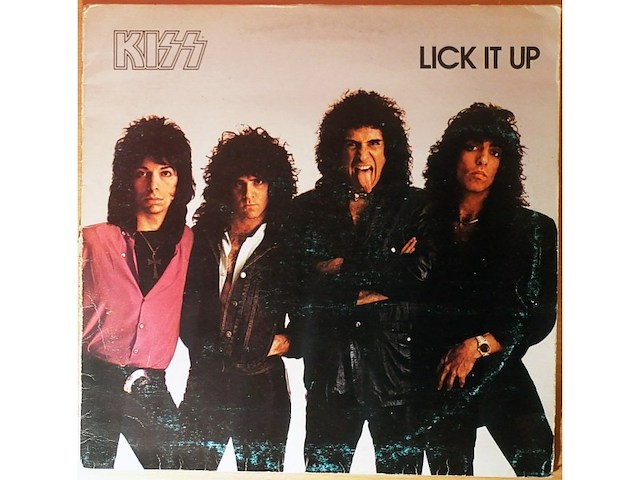 LP KISS - Lick It Up (1984) YU licenca, M/VG, ODLIČNA