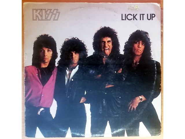 LP KISS - Lick It Up (1984) YUG, VG+/VG, veoma dobra