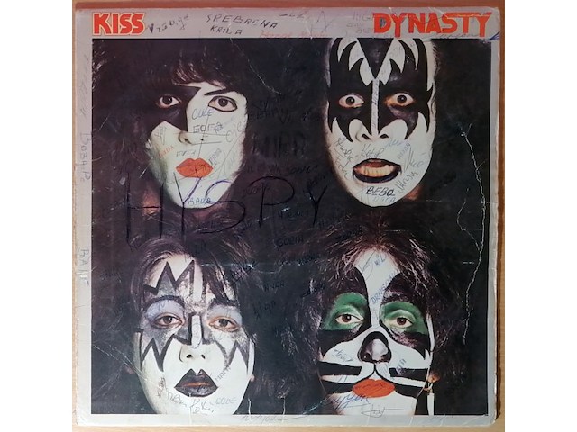 LP KISS - Dynasty (1980) YU licenca, G+/G/VG