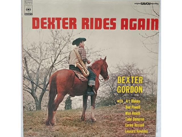 DEXTER  GORDON - Dexter rides again (Japan Press)