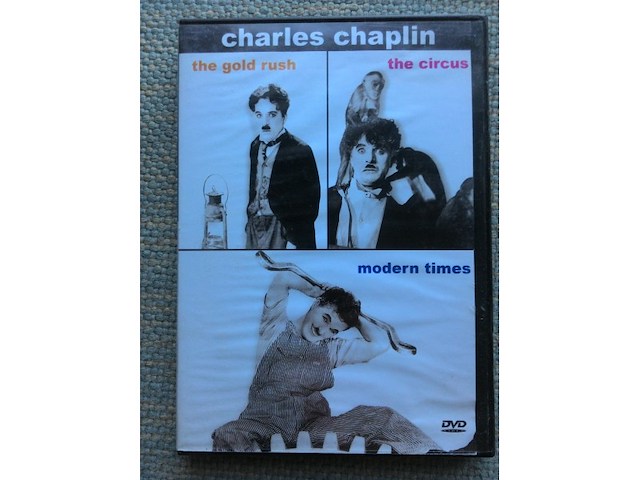 Čarli Čaplin 3 filma na jednom DVDu
