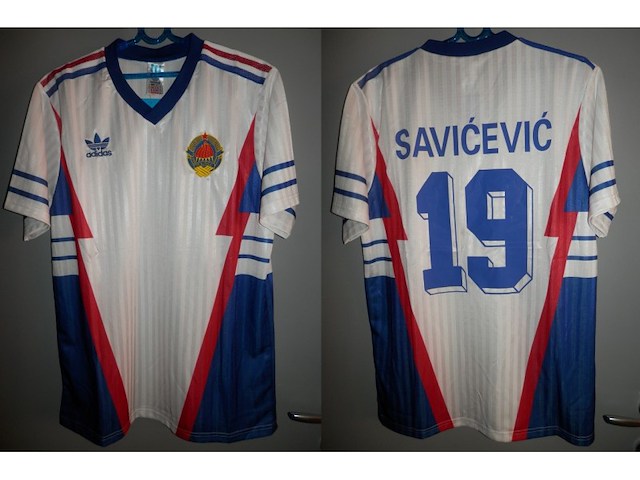 Jugoslavija dres (World Cup 1990) Savićević 19 Beli