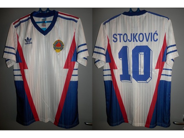 Jugoslavija dres (World Cup 1990) Stojković 10 Beli