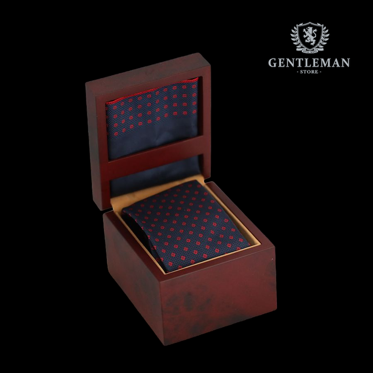 KM010 | SET kravata i maramica GENTLEMAN