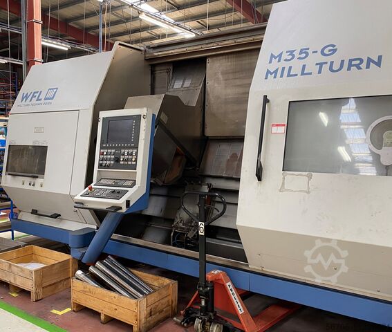 CNC centar za okretanje
WFL M35G MILLTURN 1800mm