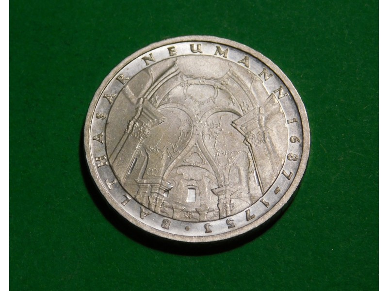 5 deutsche mark F / 5 maraka jubilarnih 1978g , srebro