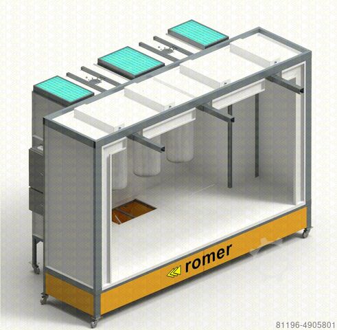 Кабина за прашкасто лакирање
ROMER KPD 3